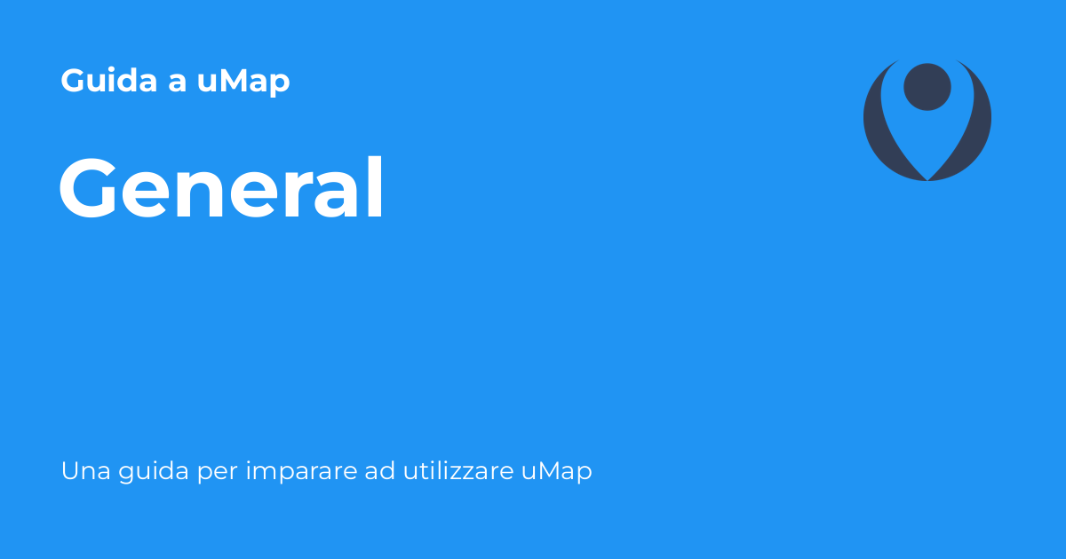 General - Guida a uMap